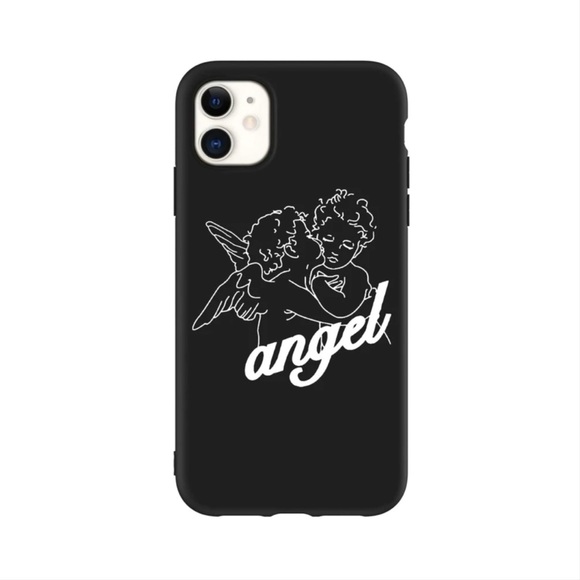 SHEIN | Accessories | Black Angels Kissing Iphone 2 Pro Max Case | Poshmark